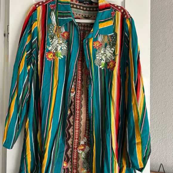 ANDREE BY UNIT | Jackets & Coats | Andree By Unit Multicolor Serape ...
